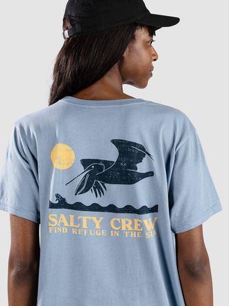 Salty Crew Lunch Time B.F T-Shirt bleu