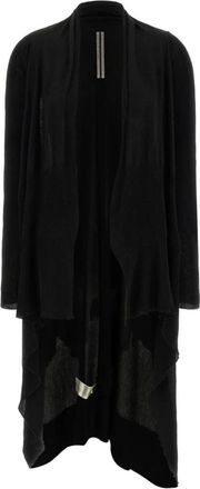 Rick Owens Femme, Pulls, Noir, Taille: 40 FR Long Wrap Cardigan