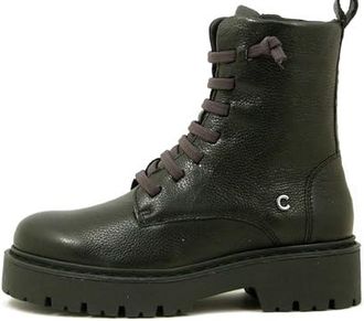 Pregunta Bottines Amphibiens Femme en Cuir Noir avec Élastique Violet, CEINZIA SOFT - 4239, Noir, 40 EU