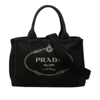 Prada Pre-owned Canvas Satchel - - Pre-owned - Damen - Schwarzk - ONE SIZE