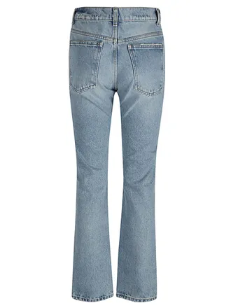 ARMARIUM Low-Rise Straight-Leg Jeans - Indigo