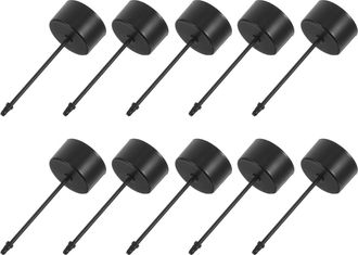 Valiclud 10 St&uuml;ck Metall Kerzenhalter mit Dorn 35cm Durchmesser Stabile Tischkerzenhalter f&uuml;r Weihnachts und Festdekoration