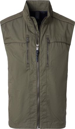 Casamoda Funktionsweste CASAMODA Weste, Herren, Gr. XXL, gr&uuml;n, Web, Obermaterial: 100% Baumwolle, unifarben, regular fit h&uuml;ftbedeckend, Rundhals, Westen Funkti