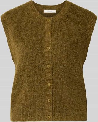 Selected Regular Fit Weste aus Woll-Mix mit Alpaka-Anteil Modell LULU