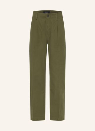G-Star Chino Pleated Loose Tapered Tapered Fit gruen