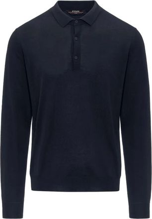 K-Way Homme, Tops, Bleu, Taille: M Rey Polo