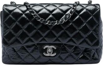 Chanel Sac bandouli&egrave;re vintage Pre-owned - Femme - Pre-owned - Noir - Taille: ONE Size
