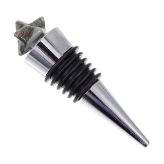 BESTOYARD Weinflaschenverschluss Edelstahl Silikon Wiederverwendbar Zarter Flaschenverschluss Für Weinflaschen Flaschendichtung Rostfrei Dekorativ