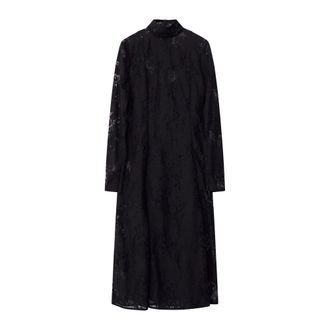 Day Birger Et Mikkelsen Elegantes Spitzen Midi Kleid - - Dresses - Damen - Schwarzk - S