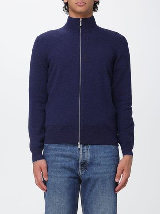 Brunello Cucinelli Cardigan slim fit en cachemire avec col roul&eacute; et zip