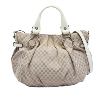 Celine Pre-owned Canvas Satchel - - Pre-owned - Damen - Beige - ONE SIZE