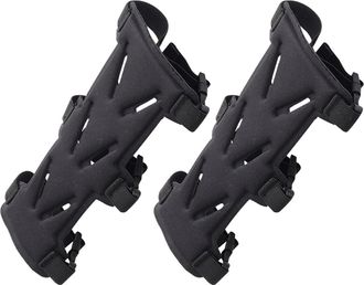 Pretyzoom 2 St&uuml;ck Pack Verstellbare Atmungsaktive Unterarmsch&uuml;tzer aus Strapazierf&auml;higem Stoff f&uuml;r Bogenschie&szlig;en und Jagd mit Schnellverschluss Unisex Leicht Wi