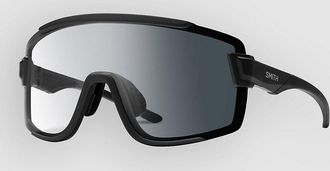 Smith Wildcat Matte Black +Bonus Lens Sonnenbrille cp phtchrmc clear to gry
