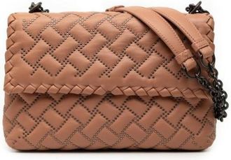 Bottega Veneta Pre-owned Sac bandouli&egrave;re Olimpia - Femme - Pre-owned - Brun - Taille: ONE Size