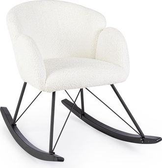 BIZZOTTO Fauteuil à bascule Sibilla blanc