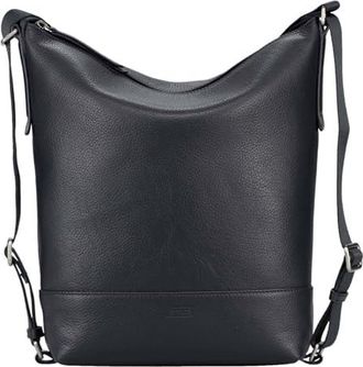 Jost Cuir sac &agrave; &eacute;paule Vika 2-Way Bag Blue bleu marine