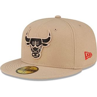New Era 59Fifty Fitted Cap - NBA Chicago Bulls Camel Beige
