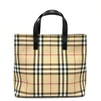 Burberry Pre-owned Stoff handtaschen - - Pre-owned - Damen - Beige - ONE SIZE