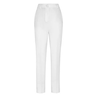 Philipp Plein Cady Hose - - Trousers - Damen - Wei&szlig; - L