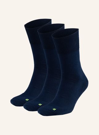 Falke 3er-Pack Socken Run blau
