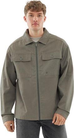 Johnny Urban Overshirt Herren Gr&uuml;n - Cameron - Oversize Jacke f&uuml;r Fr&uuml;hling & Sommer - Hemdjacke mit Rei&szlig;verschluss - Freizeithemd - 100% Baumwolle