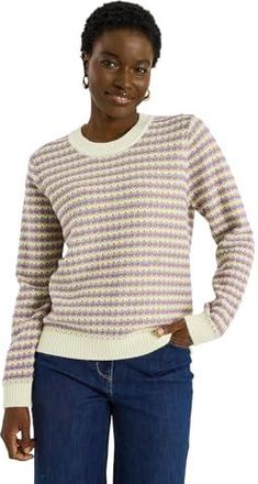 Grain de Malice Pull col Rond &agrave; Rayures Femme