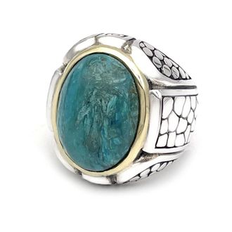 Jalan Jalan Femme, Accessoires, Multicolore, Taille: 60 MM Bague J737 Opaline