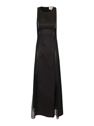 Loulou Studio Robe Au Genou - Noir