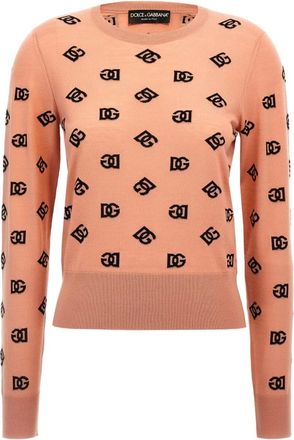 Dolce & Gabbana Damen, Strickwaren, Rosa, XLGr&ouml;&szlig;e