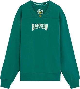 Barrow Barrow, unisex, Sweatshirts et sweats &agrave; capuche, Vert, Taille: S SweaT-shirt col en V
