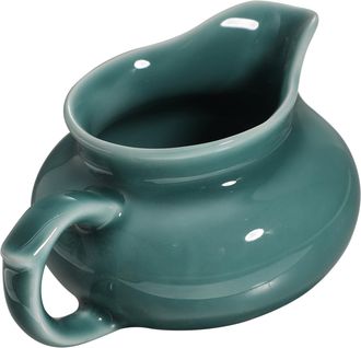 DOITOOL Keramik Sauciere Gravy Boat mit Glattem Ausgießer Rutschfester Boden Vielseitige Soßenkanne für Restaurant und Zuhause