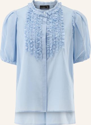 van Laack Van Laack Bluse Modern Fit blau