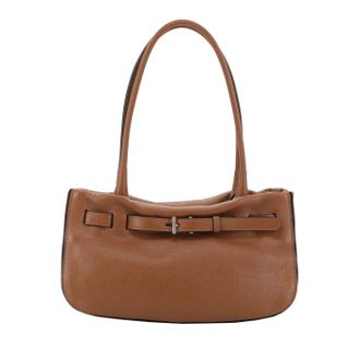 Abro Abro Hobo Bags - Schultertasche JILL - Gr. unisize - in Cognacbraun - f&uuml;r Damen