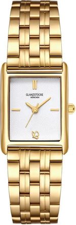 Glanzst&uuml;cke M&uuml;nchen Uhr - Damen Armbanduhr Edelstahl - Gr. unisize - in Gold - f&uuml;r Damen