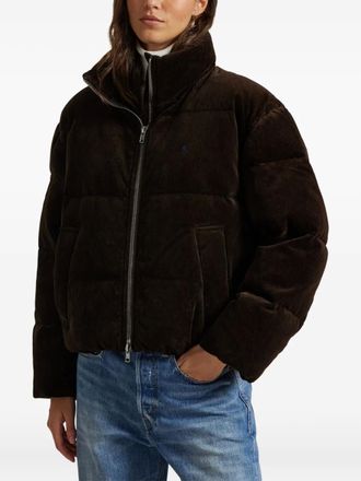 Polo Ralph Lauren doudoune en velours côtelé - Noir