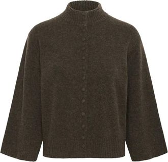 Karen by Simonsen Femme, Pulls, Brun, Taille: 40 FR Cardigans