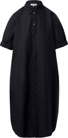 s.Oliver Midikleid Kleid Oversized Blusenkleid mit Smok-Detail