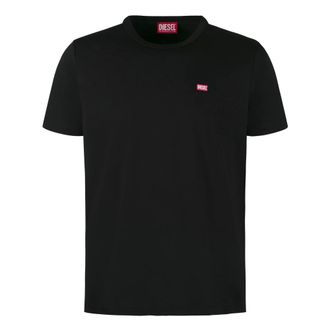 Diesel Homme, Tops, Noir, Taille: S T-shirt à col rond T-Miegor-K77