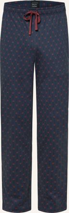 Schiesser Schlafhose Mix+Relax blau