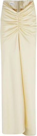 Andamane Femme, Jupes, Jaune, Taille: 36 FR Iris Maxi Skirt