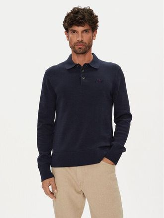 Tommy Jeans Pullover Essential DM0DM20304 Dunkelblau Slim Fit