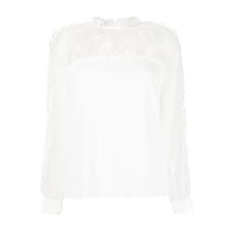 Pinko Esquel Bluse - - Blouses & Shirts - Damen - Wei&szlig; - XL