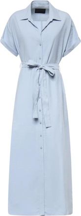 Dondup Femme, Robes, Bleu, Taille: 36 FR Shirt Dress