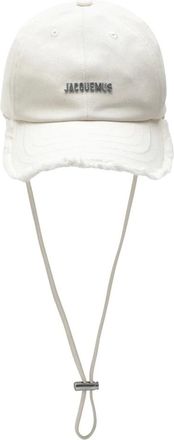 Jacquemus Femme, Accessoires, Blanc, Taille: 60 CM La Casquette Artichaut