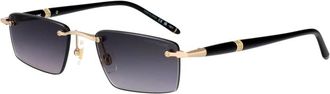 Montblanc Montblanc, unisex, Accessoires, Multicolore, Taille: 54 MM Lunettes de soleil Mb0484S