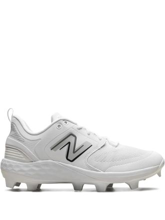New Balance logo sneakers - Blanc