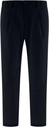 Herno Homme, Pantalons, Noir, Taille: L Chinos Coupe D&eacute;contract&eacute;e