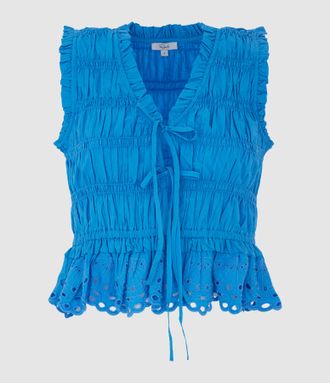 Rails Top Martine Harbor Blue