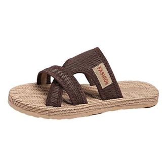 Generic Sandales Femme &eacute;t&eacute; Confortable Orthop&eacute;dique Bout Ouvert Chaussures Antid&eacute;rapant Respirantes Casual Sandales de Plage Leger Boho Platform Sandals, Mode