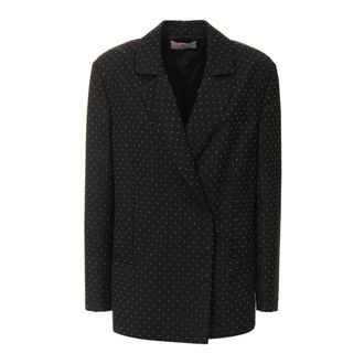 Chiara Ferragni Femme, Vestes, Noir, Taille: 36 FR Veste